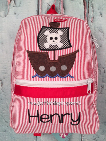Pirate Ship Backpack – Just The Thing Shop