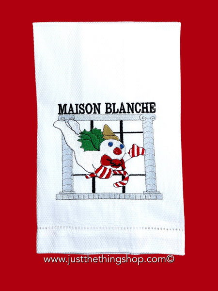 Maison Blanche Mr. Bingle Guest Towel – Just The Thing Shop